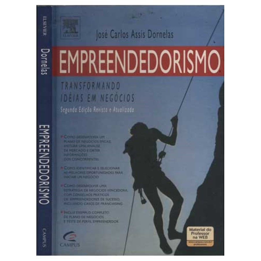 Empreendedorismo - Transformando Idéias em Negócios autor José Carlos ...