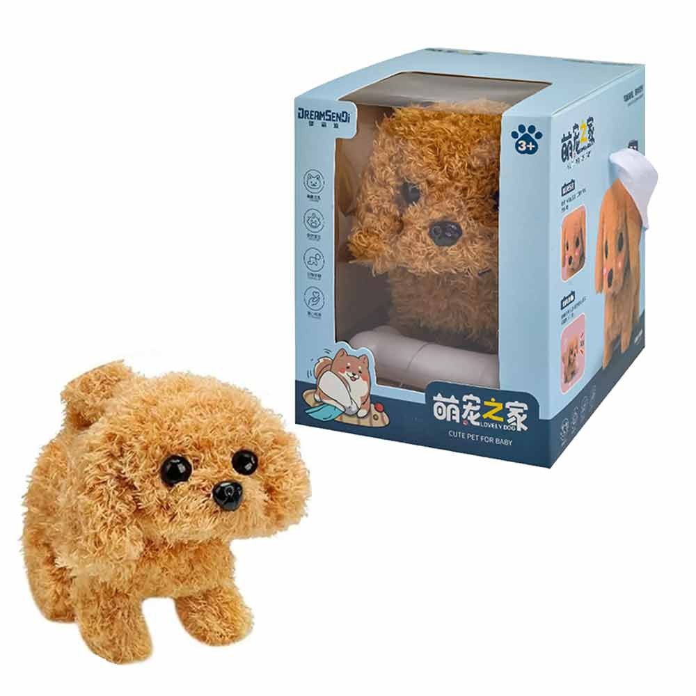 Realistic Robot Puppy Electronic Interactive Dog Toy Cute Milow Robot ...