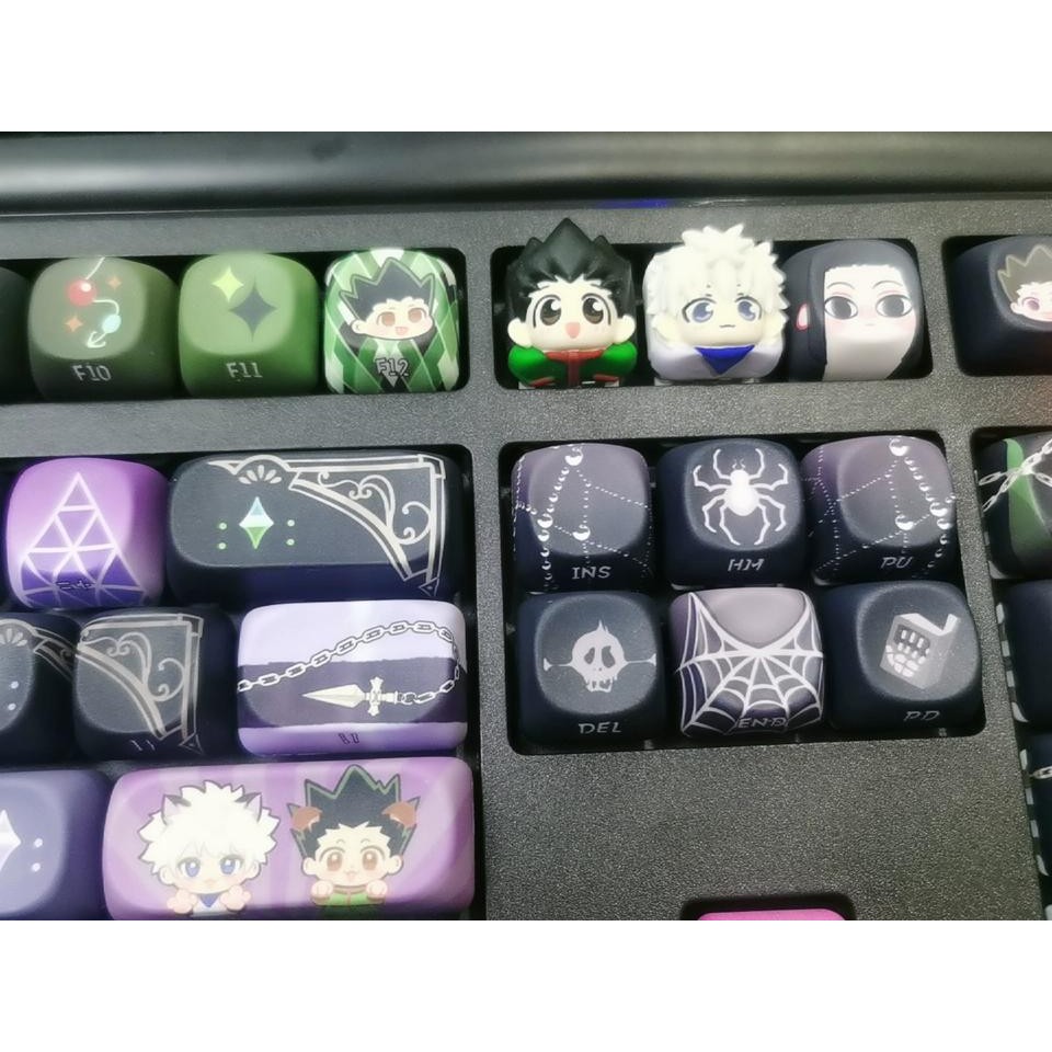 Hunterhunter Keycap 3D Criativo Bonito Dos Desenhos Animados MX Switch ...