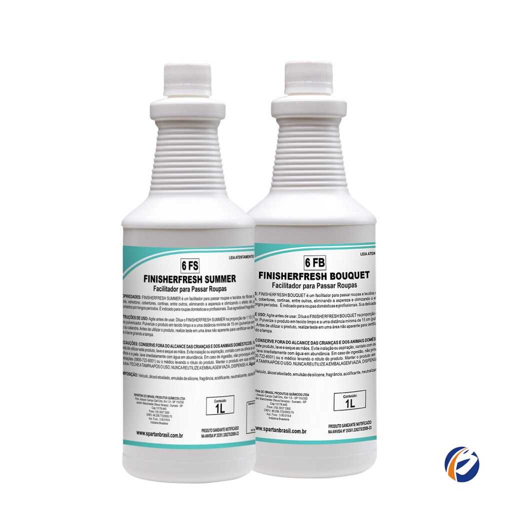 Kit 2und Finalizador de Roupas Finisherfresh 1L cada Bouquet/Summer ...