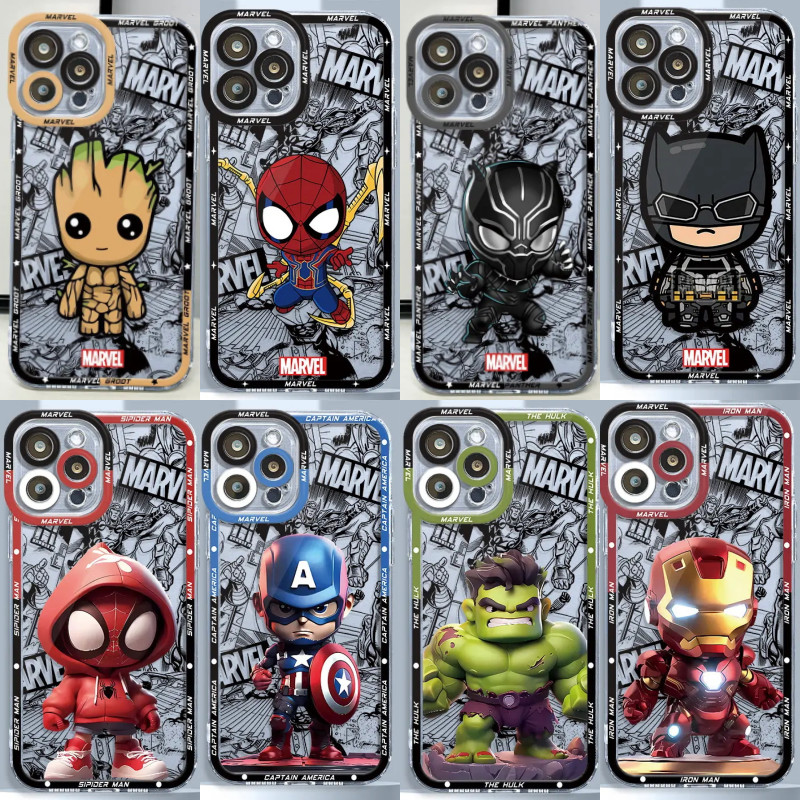 Capa Marvel Groot Spider-Man Venom Para Samsung Galaxy J7 Prime J6 Plus ...