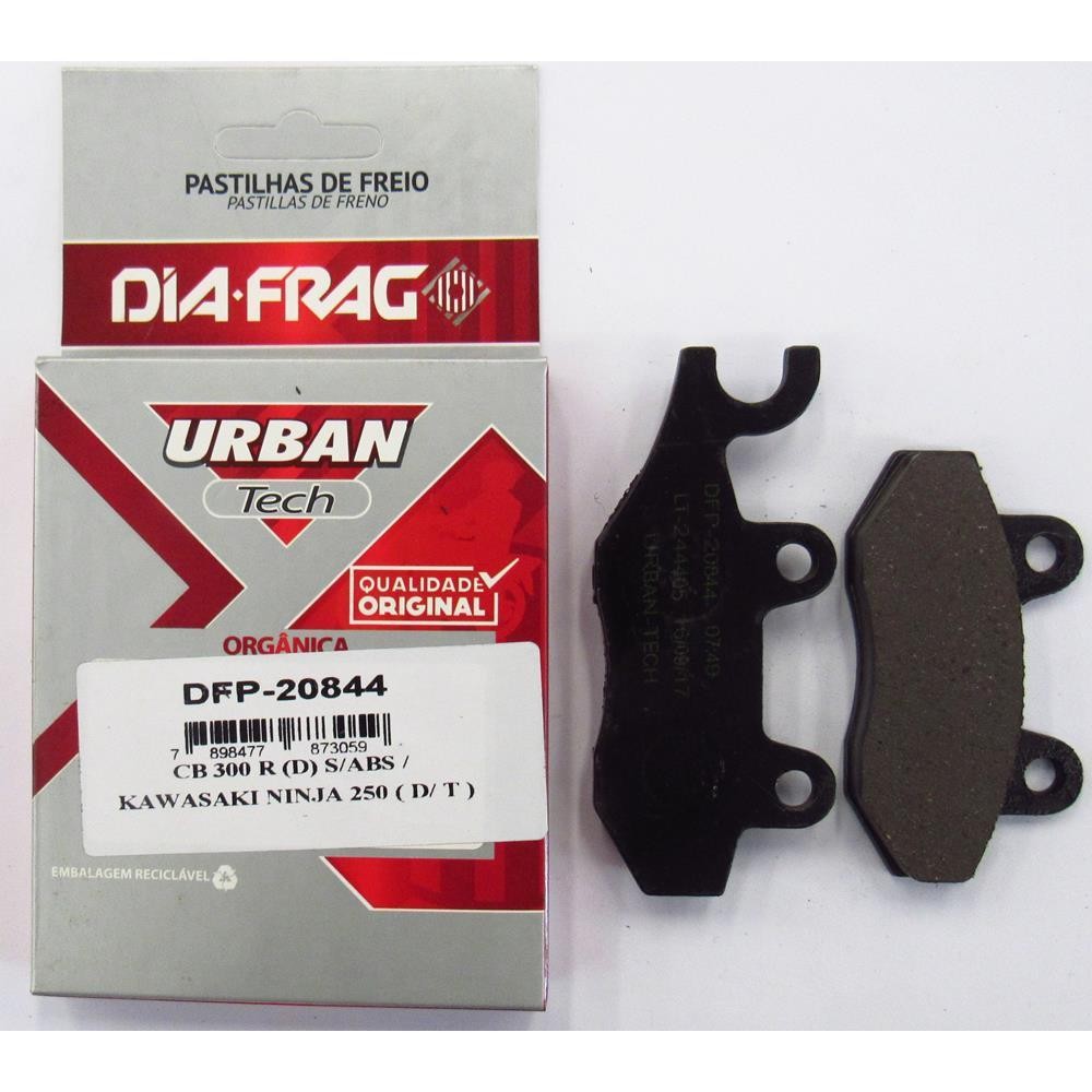 Pastilha Freio Ys 250 Fazer 2005 a 2015 DFP-20844 | Shopee Brasil