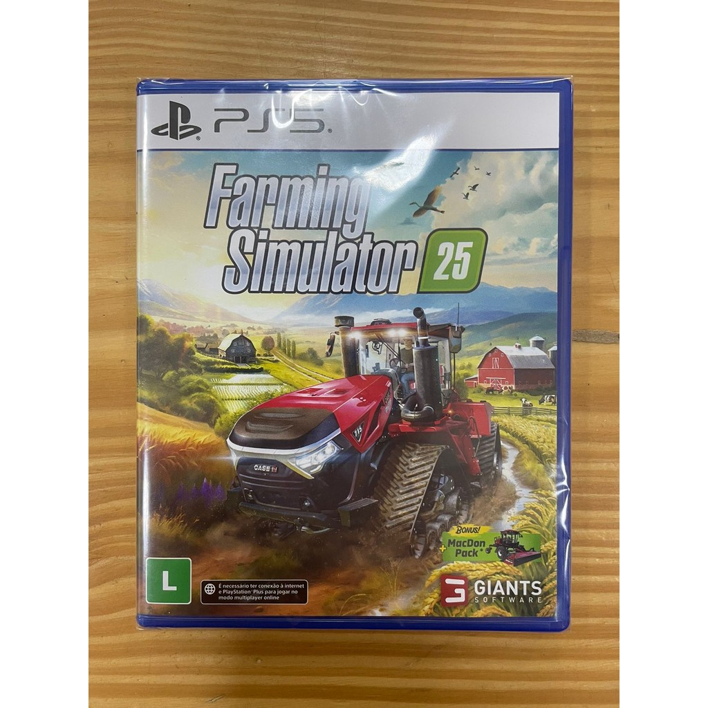 Farming Simulator 25 Ps5 Mídia Física Novo Lacrado | Shopee Brasil
