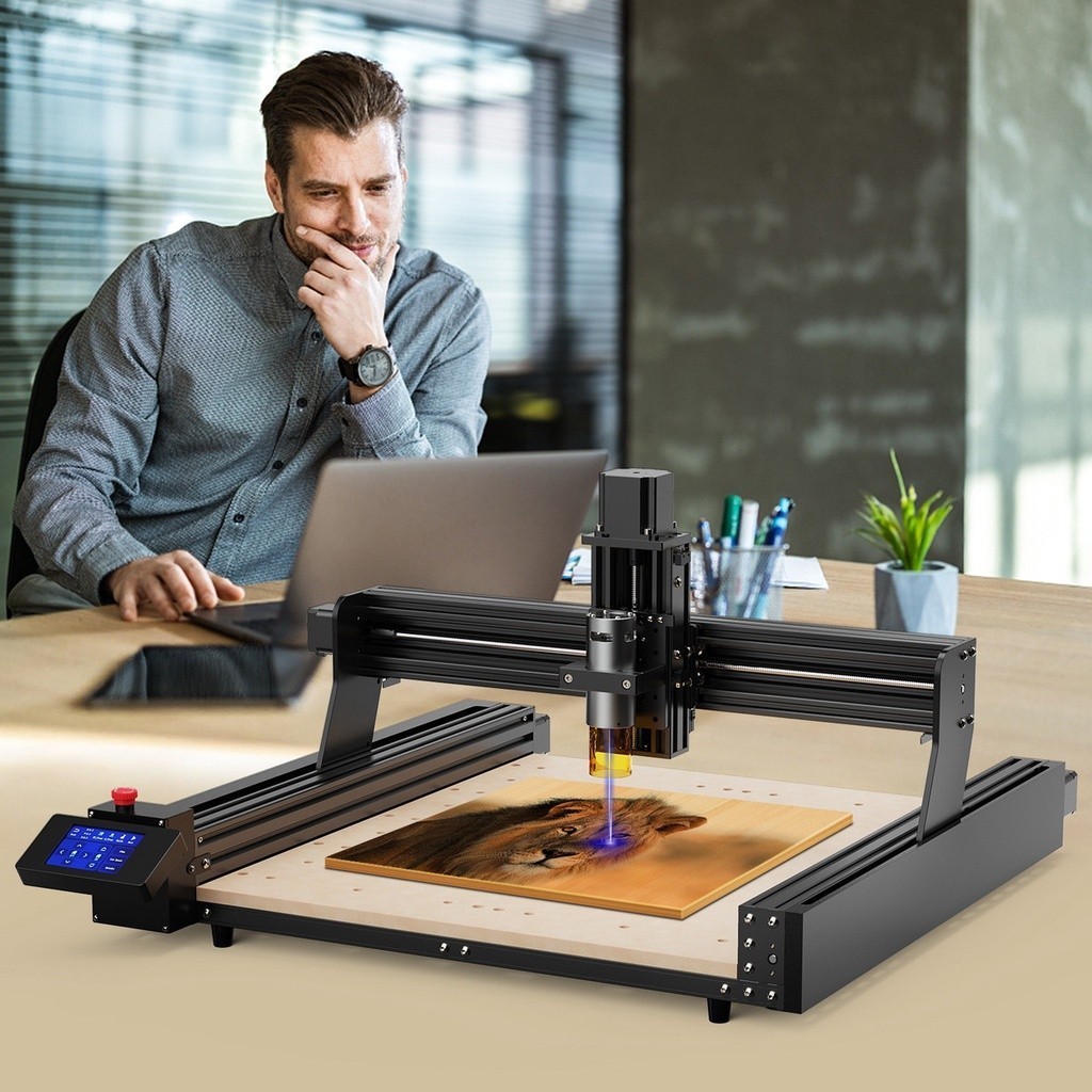 Two Tress TTC450 80w Máquina De Corte Cnc Pcb Pvc MDF Acrílico 46x46 ...