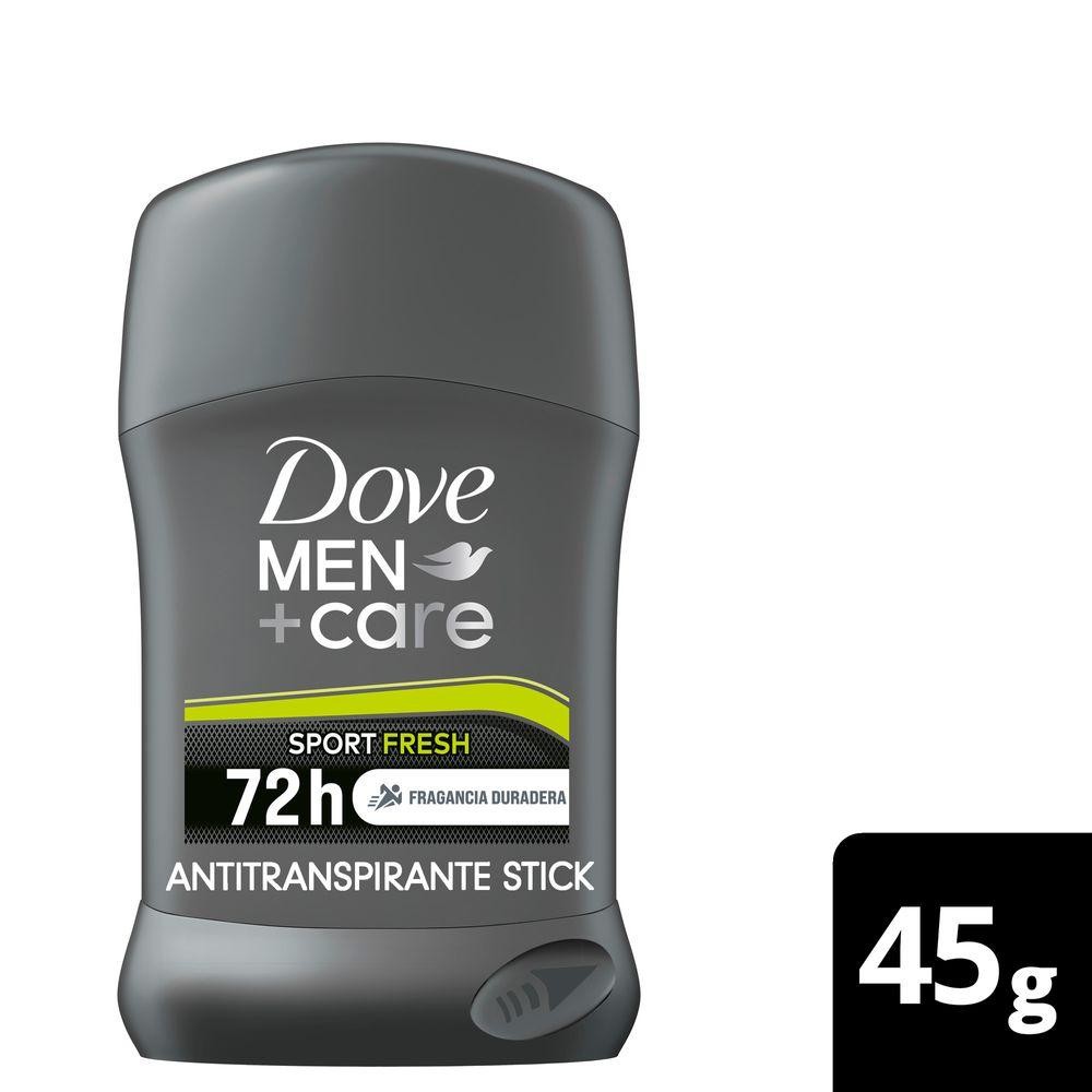 Desodorante Antitranspirante Stick Dove Men+Care Sport Fresh 45g ...