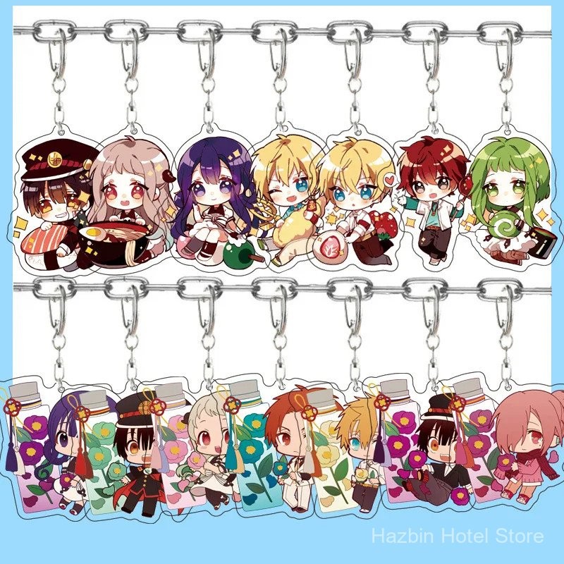 6cm anime wc-Hanako Kun acrílico chaveiro Yugi Amane Minamoto Kou yasro ...