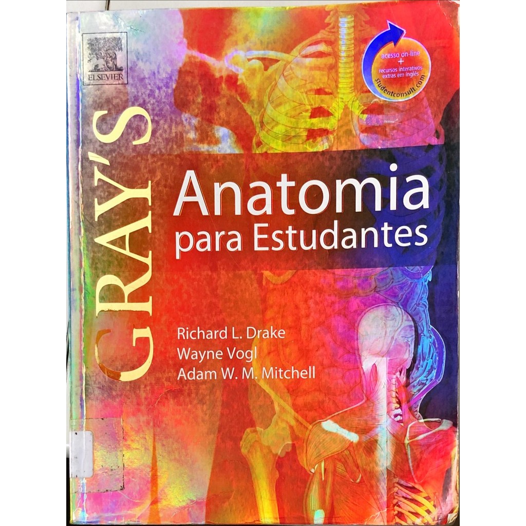 Grays anatomia clinica para estudantes de Richard l. drake | Shopee Brasil