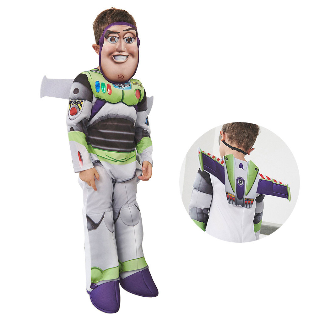 Fantasia Buzz Lightyear Infantil Toy Story/Espaço/Alcance Para Crianças ...