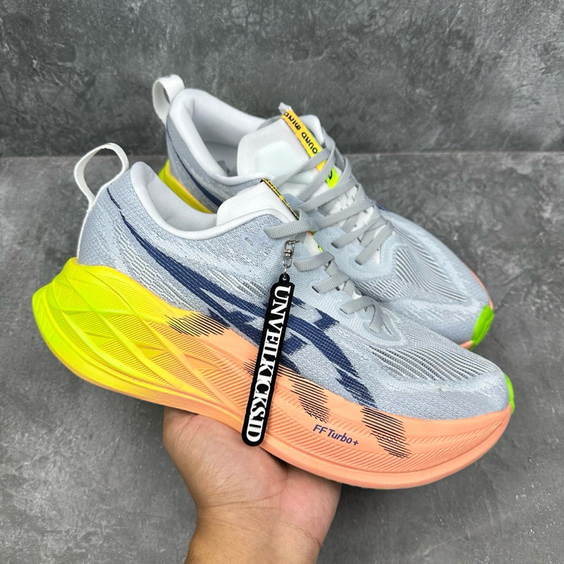 Asics superblast 2 Paris cinza segurança amarelo xcuv l8d4 | Shopee Brasil