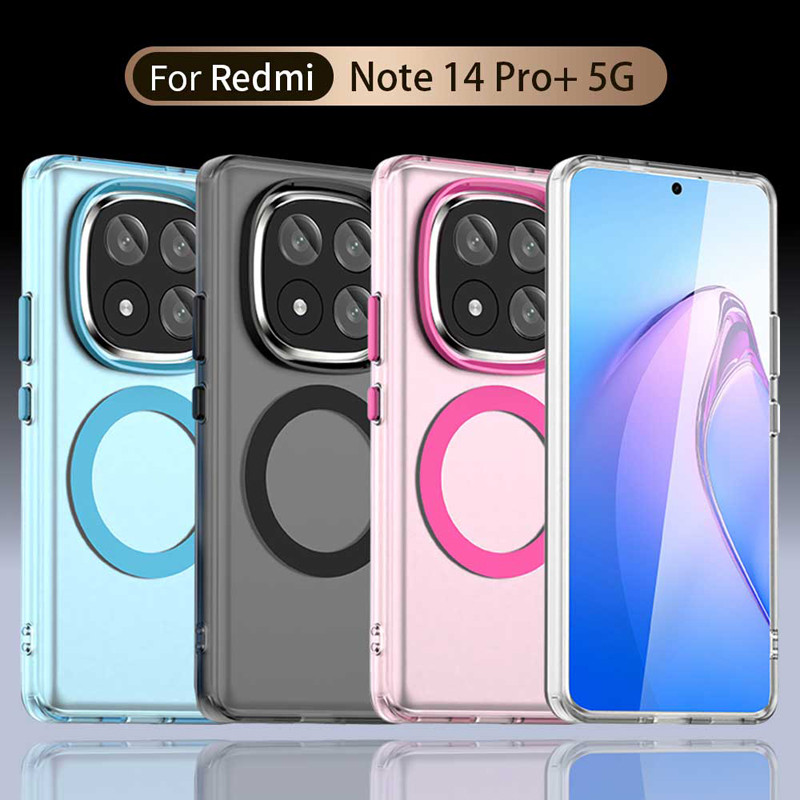 Para Xiaomi Redmi Note 14 Pro Plus 5G Caso ELVEV Doces Série Ultra-Fino Fosco Translúcido Duro ...