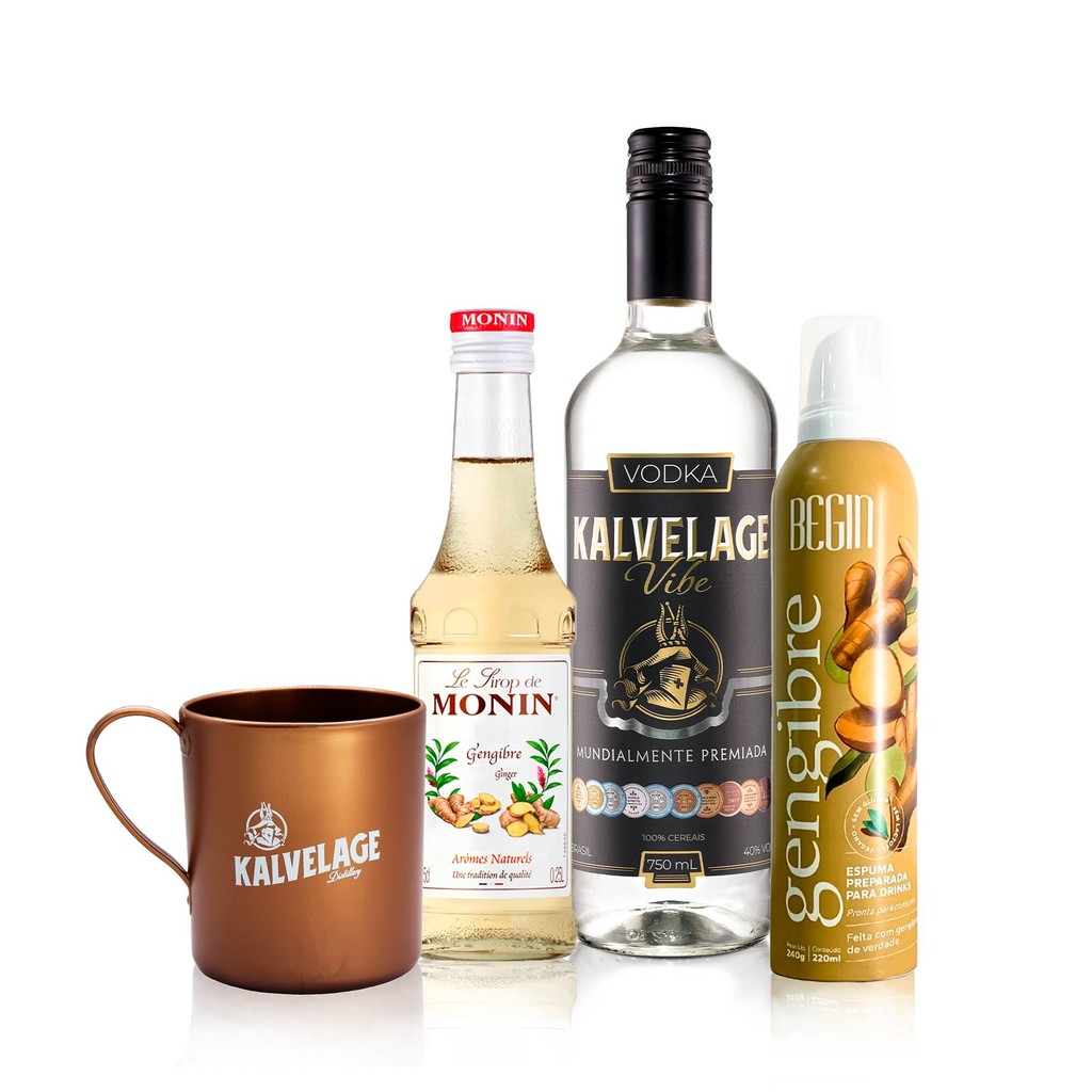 Kit Moscow Mule Kalvelage | Shopee Brasil
