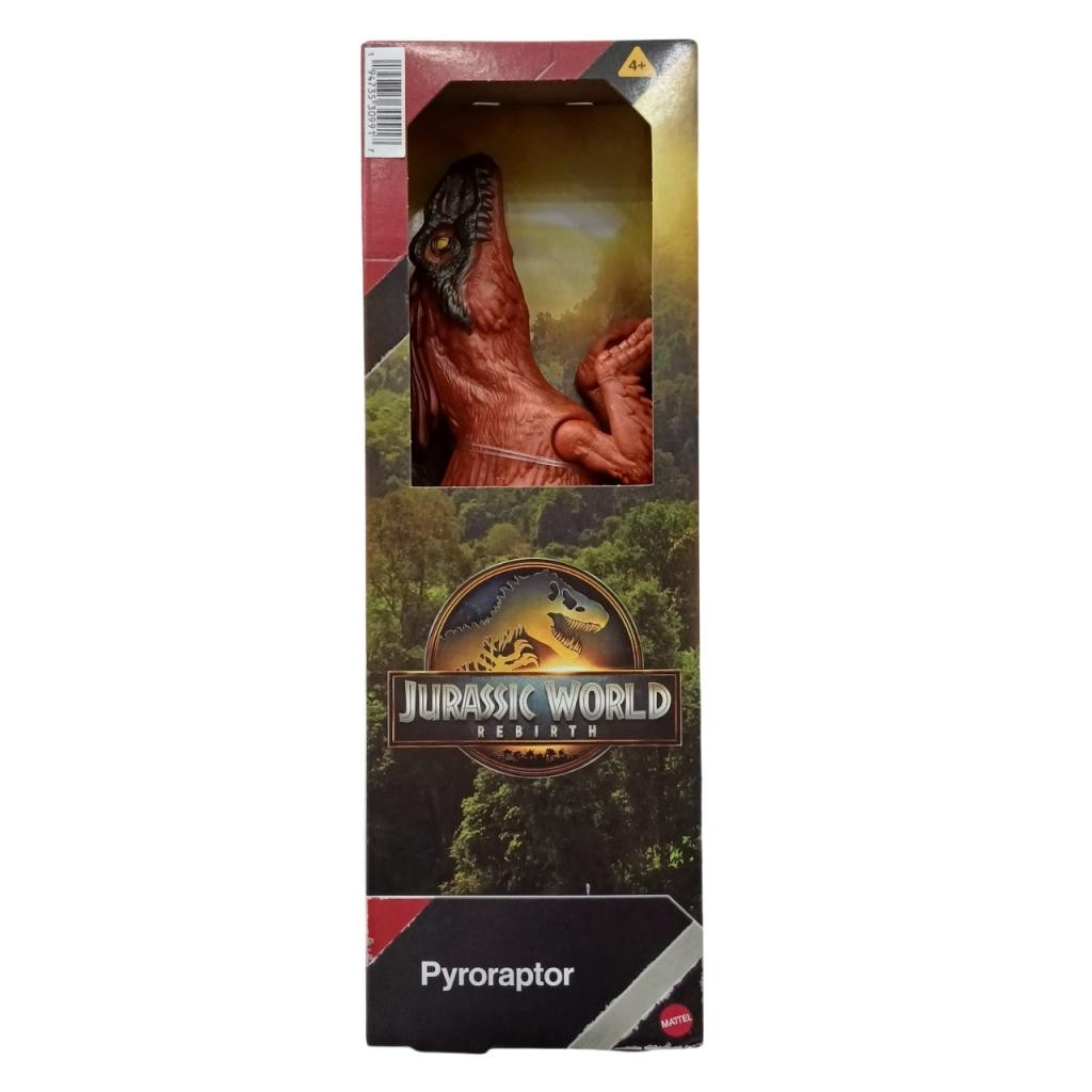 Pyroraptor Jurassic World Rebirth - Mattel JGC04-JGC09 | Shopee Brasil