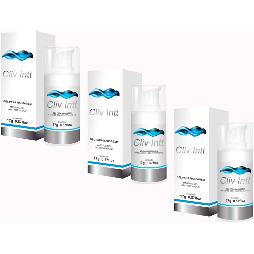 Kit 3 Gel Cliv Intt Anestésico Extra Forte Dessensibilizante | Shopee ...