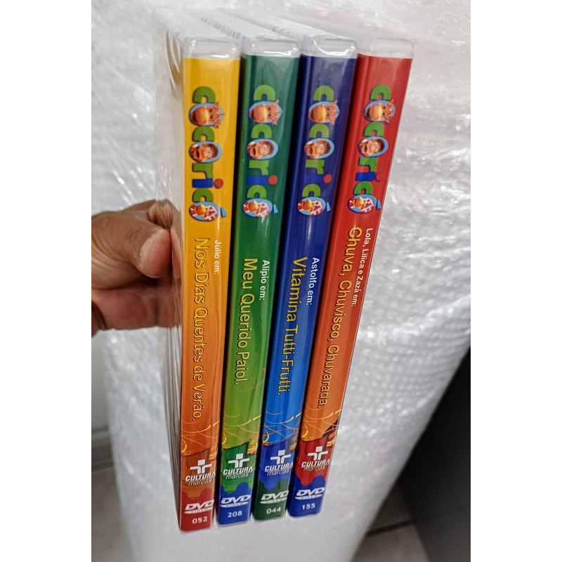 Dvd Cocoricó - Coleção especial box com 4 Dvds Caixinha Lacr | Shopee ...