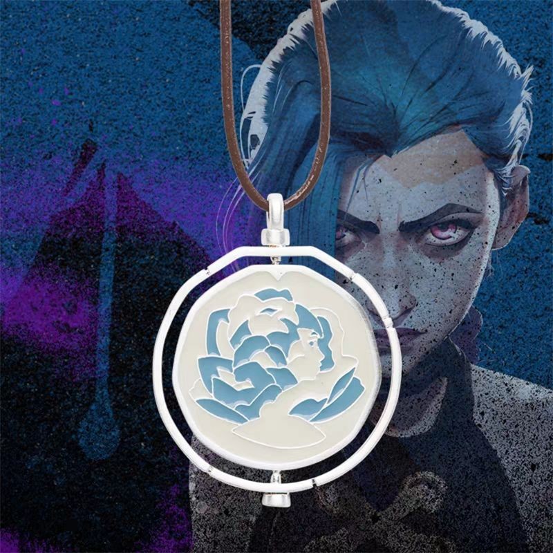 League of Legends : Colar Arcane Jinx Giratório Presente QZL2 | Shopee ...