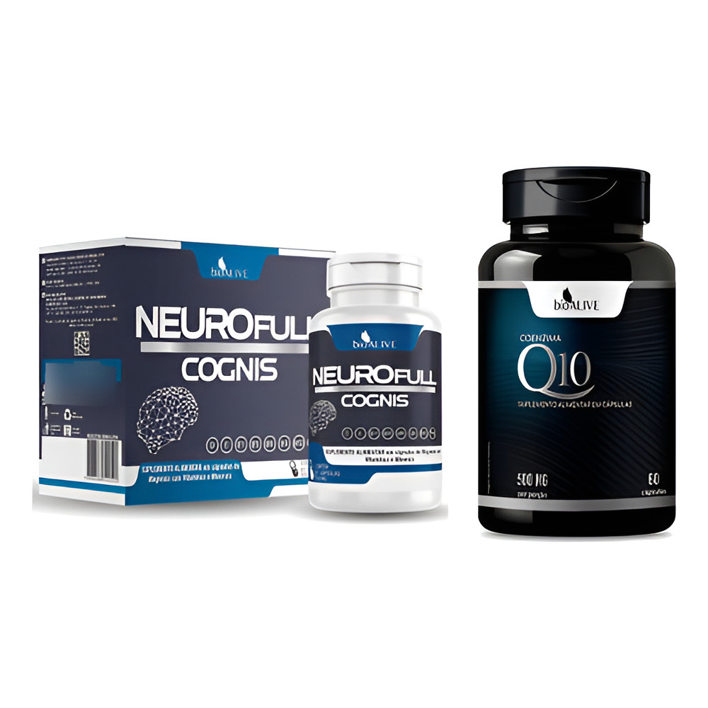 Neurofull Cognis + Q10: Turbine Foco, Memória E Concentração | Shopee ...