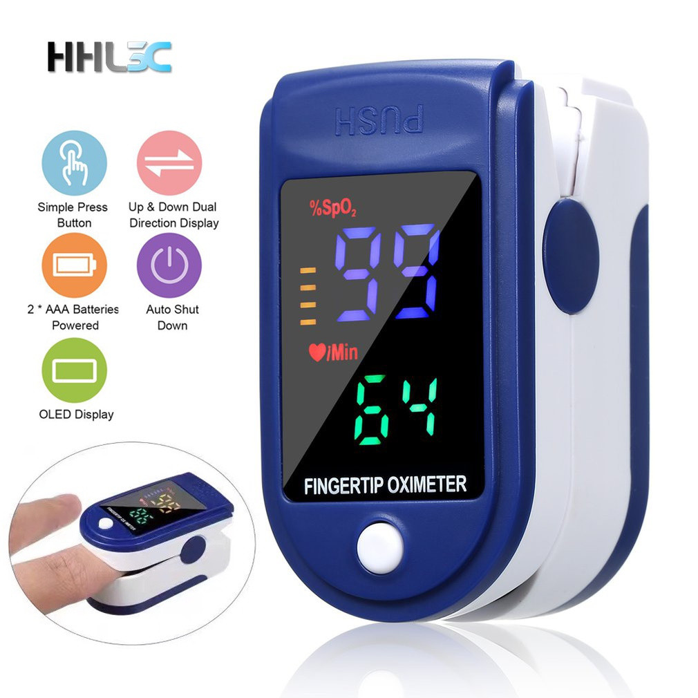 Oxímetro De Pulso Digital Médico OLED , 4 Núcleos , Dedo , Monitor De ...