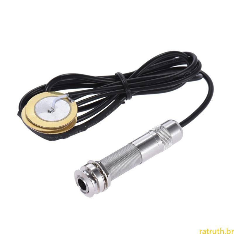 Rato Guitarra Baixo Ukulele Instrumentos Microfone Captador Transdutor ...