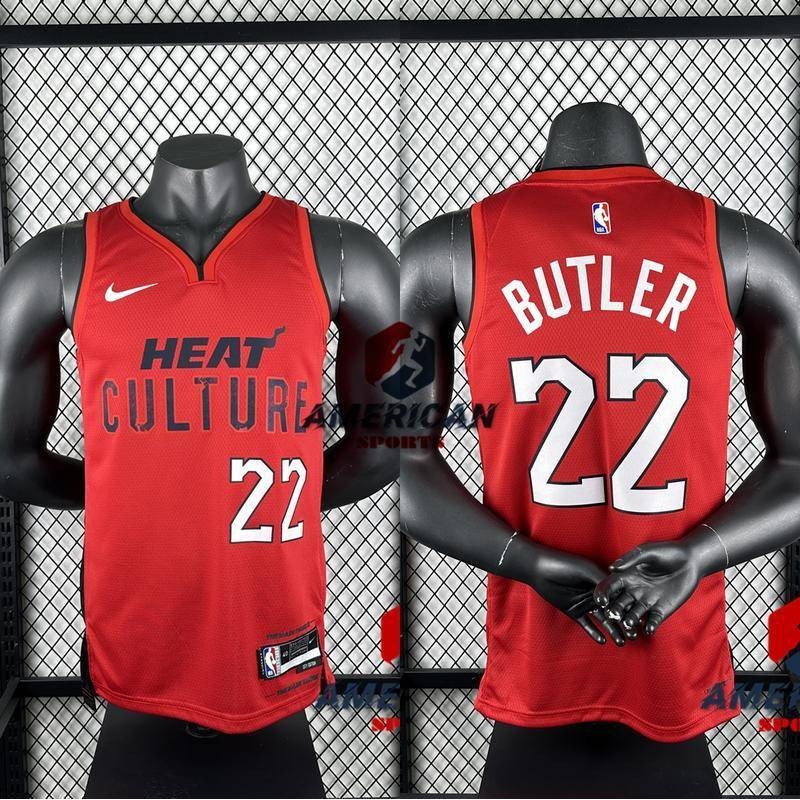 Camisa Regata Masculina NBA Miami Heat Jimmy Butler 2024/25 Basquete ...