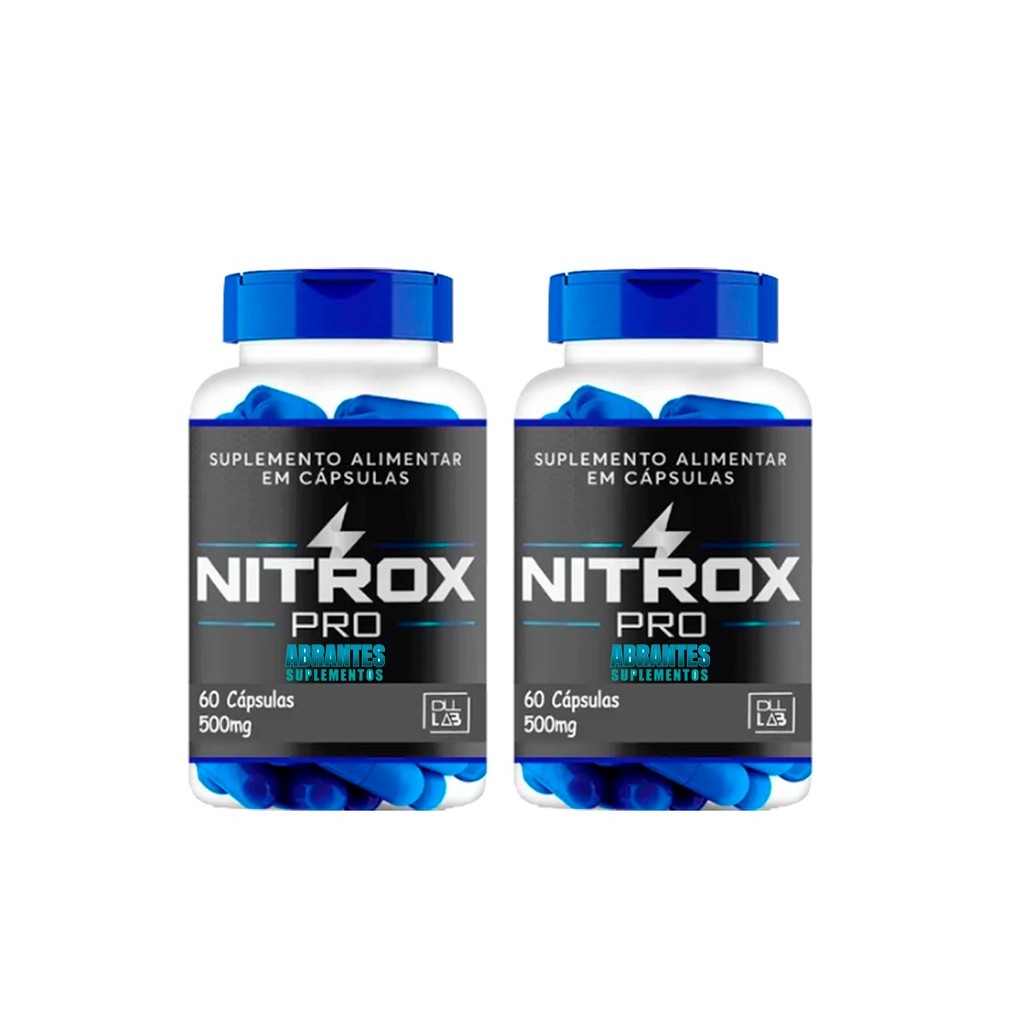 2x Nitrox Pro Original 60 Cápsulas - 2 potes original | Shopee Brasil