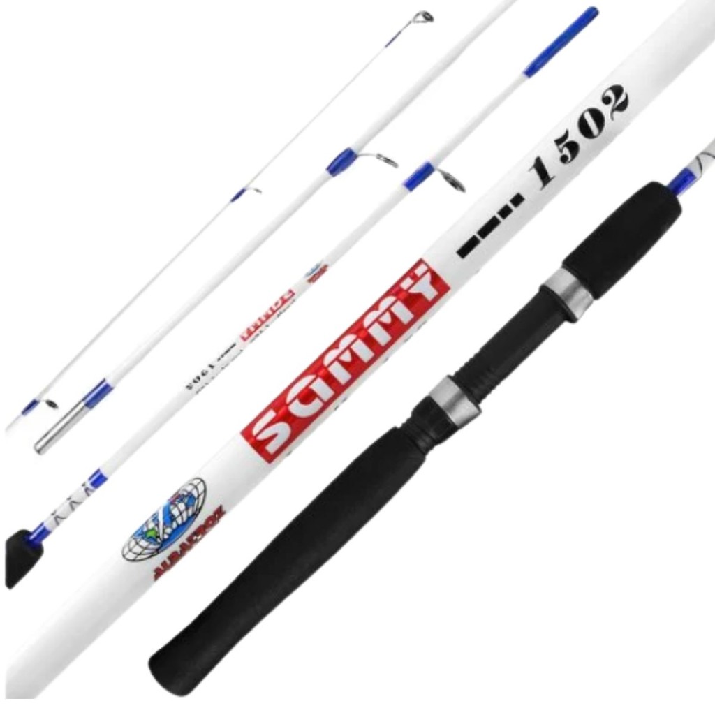 Vara de Pesca para Molinete Albatroz Sammy Fibra Vidro 12Lb 1,50M 2P | Shopee Brasil