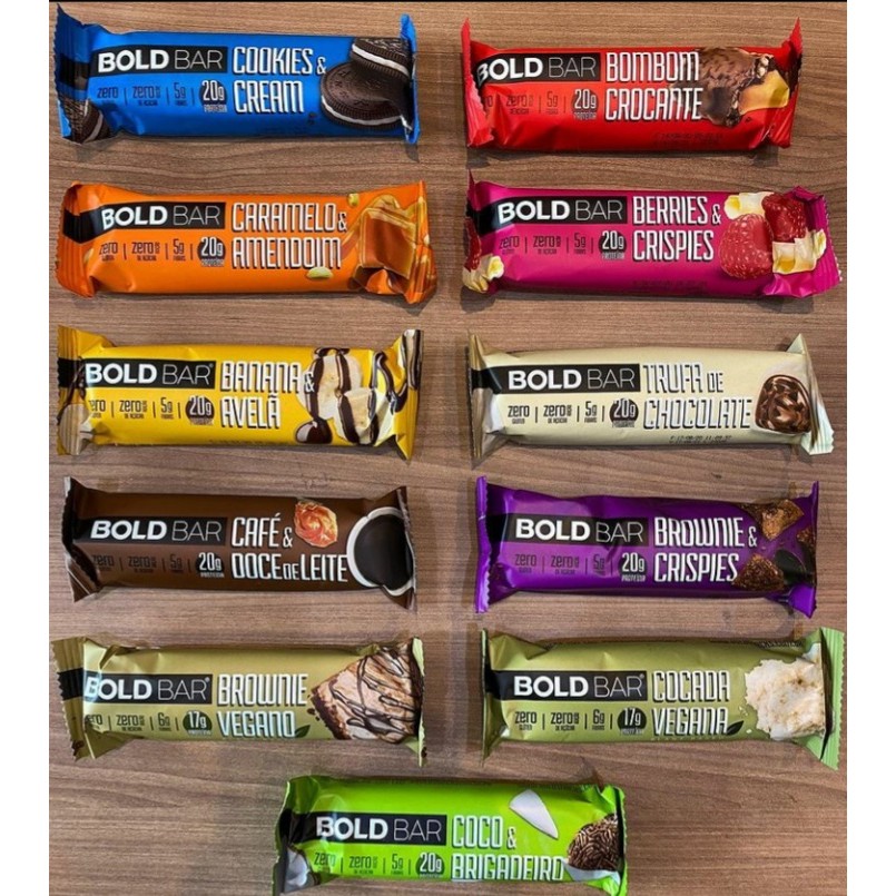 Bold Bar Barra - Caixa com 12 unid. | Shopee Brasil