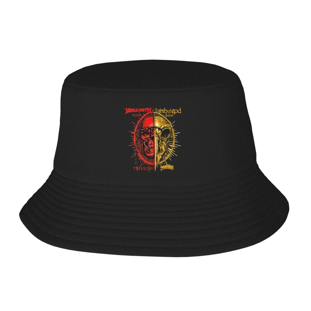 Megadeth E Cordeiro De Deus Tour 2021 Metal Do Ano Moda Diy Bucket Hat ...