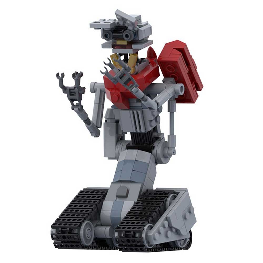 Johnny 5 Robot Building Blocks Set Movie Figure Model MOC Bricks Toy ...