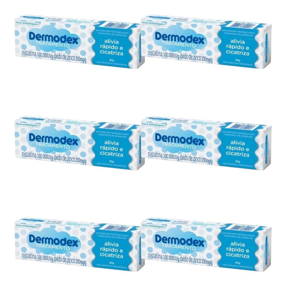Kit Dermodex Tratamento Com 6 Caixas De 60G Cada | Shopee Brasil