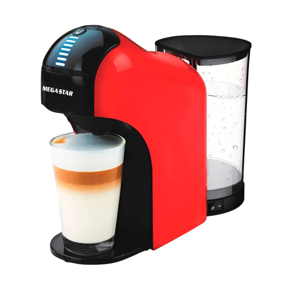 Máquina de Café Elétrica Mega Star Caf02 220v com Múltiplas Cápsulas ...