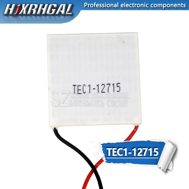 1 Pcs TEC1-12715 Refrigerador Termoelétrico Módulo Peltier Elemente 40 * 40mm 12715 | Shopee Brasil