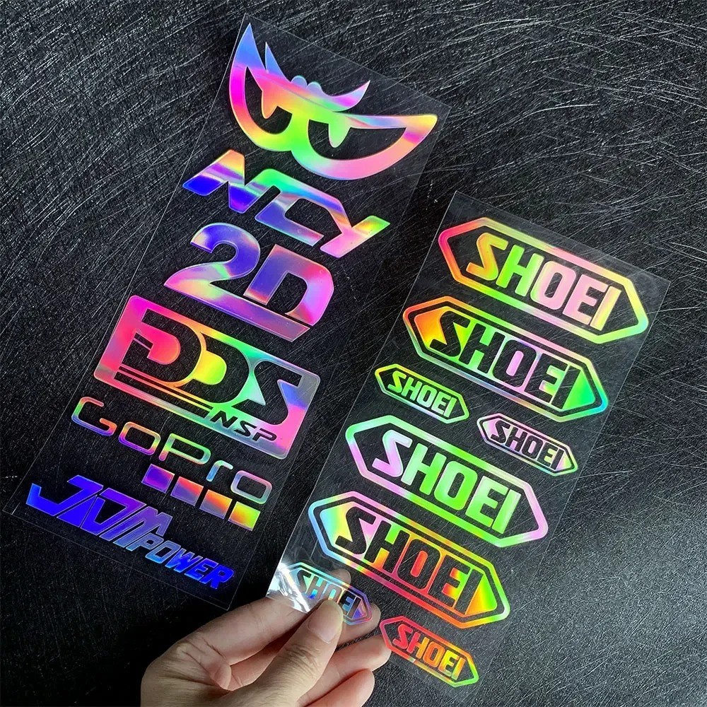 Yamaha TMAX HRC Ninja Laser Rainbow Reflexivo Tubarão Fita Lateral Para ...