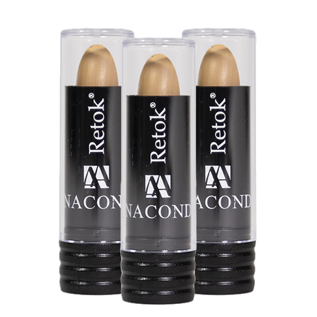 Kit 3 Retok Stick 3g Loiro - Cabelos Brancos Anaconda- Disfarce Express ...