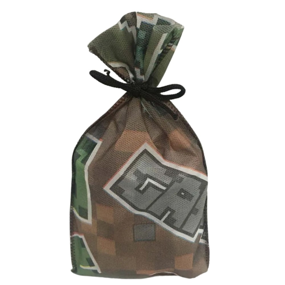 Saco De TNT Fascinação Minecraft 13x25cm 10 Un | Shopee Brasil