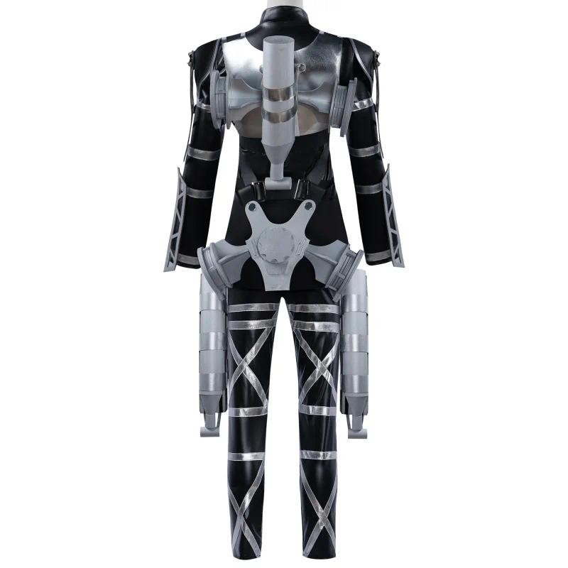 Mikasa Levi Cosplay Traje Adereços Conjunto Anime Feminino Masculino ...