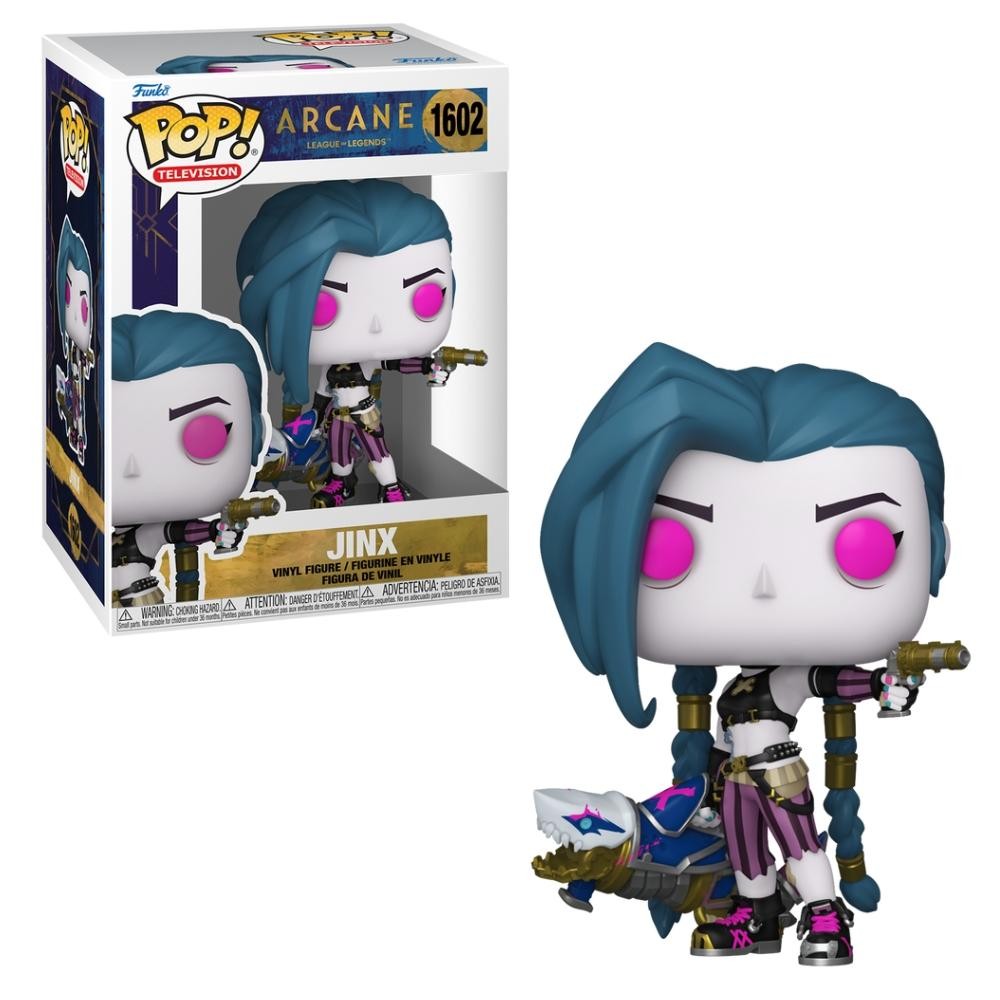 Boneco Funko Pop! Arcane League of Legends - Jinx | Shopee Brasil