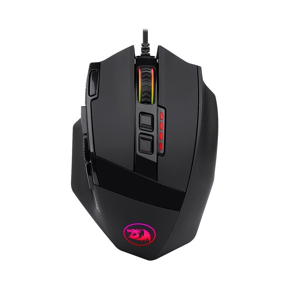 Mouse Gamer Redragon Sniper RGB 9 Botões 12400DPI M801-RGB | Shopee Brasil
