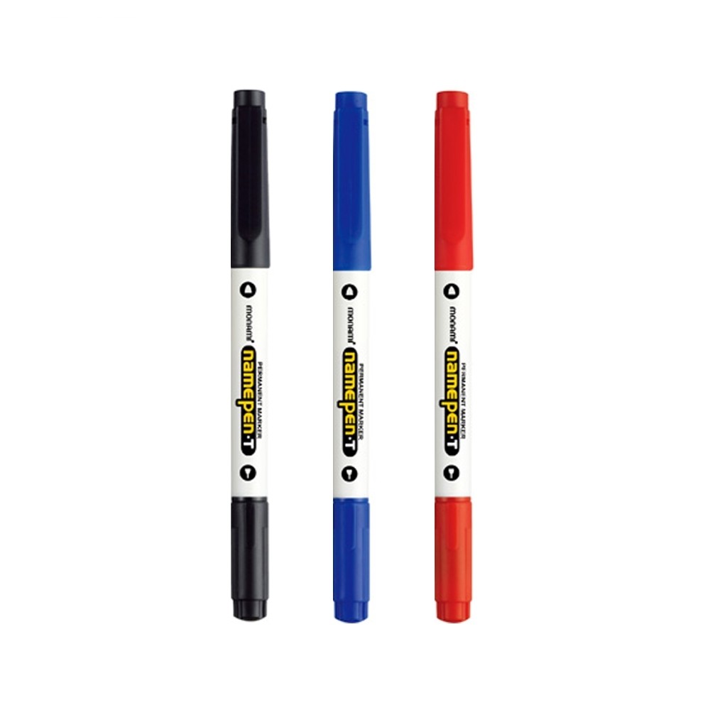 Monami Name Pen T / Twin Type / Oil-based ink | Shopee Brasil