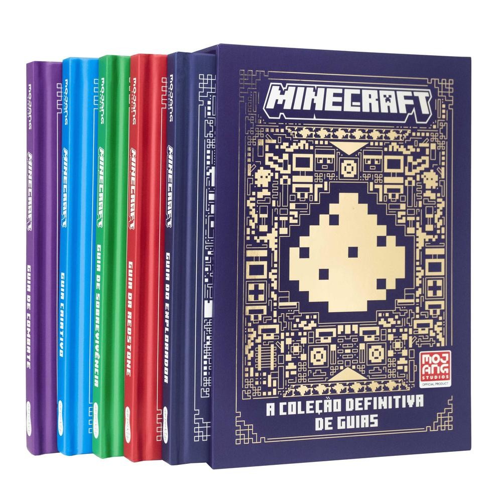 Minecraft: A coleção definitiva de guias | Shopee Brasil