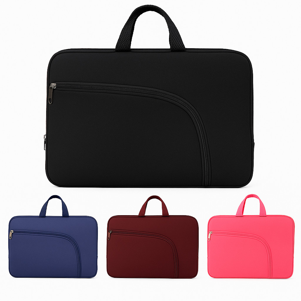 Maleta Capa Case de Notebook 15´6 Polegadas C/Bolso Neoprene Resistente a Agua Slim Mochila C ...