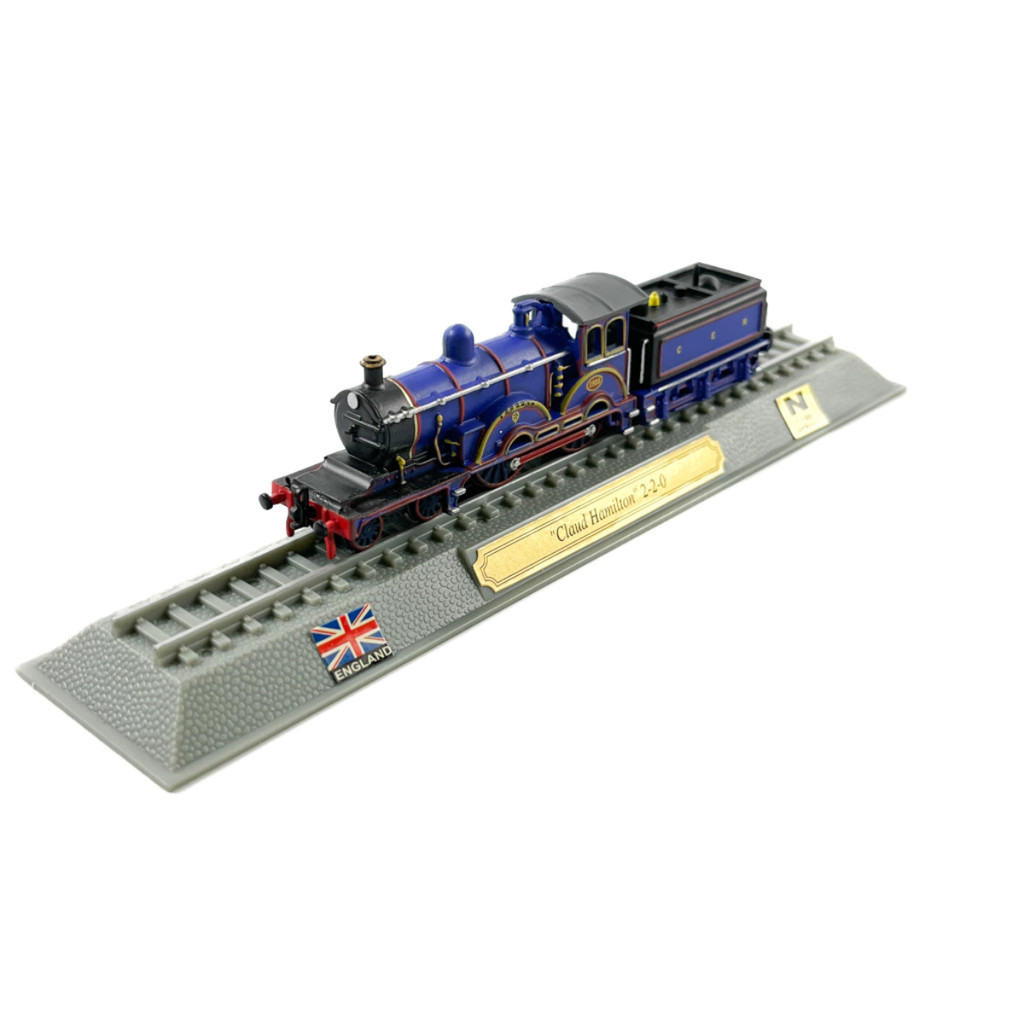 Miniatura Locomotivas Do Mundo: "Claud Hamilton" 2-2-0 - Edição 50 ...