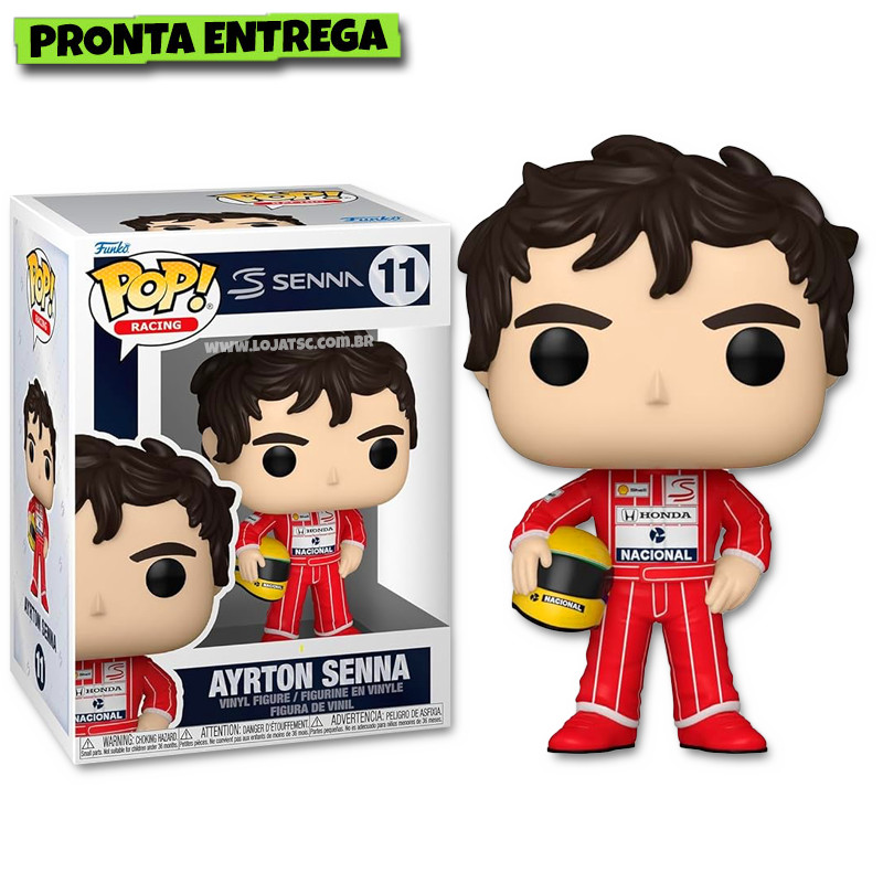 Funko Pop! Racing McLaren - Ayrton Senna 11 | Shopee Brasil