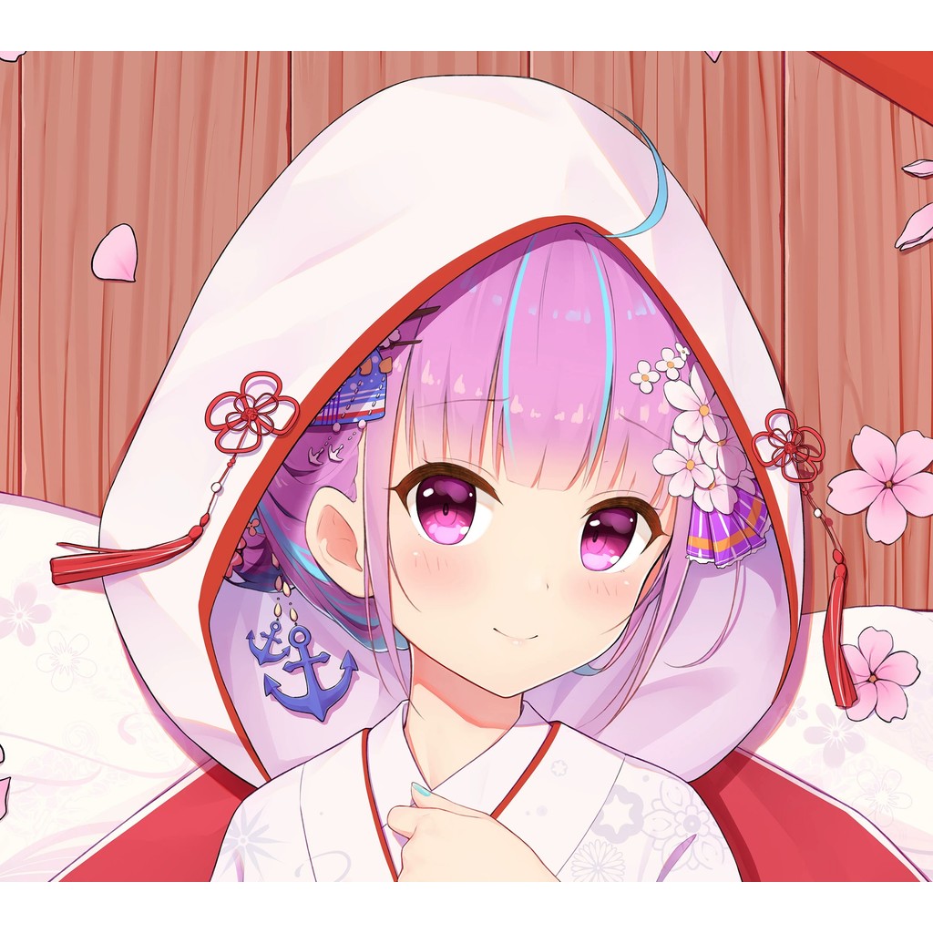 Dakimakura Anime Minato Aqua VTuber Hololive Almofada Corporal Em ...