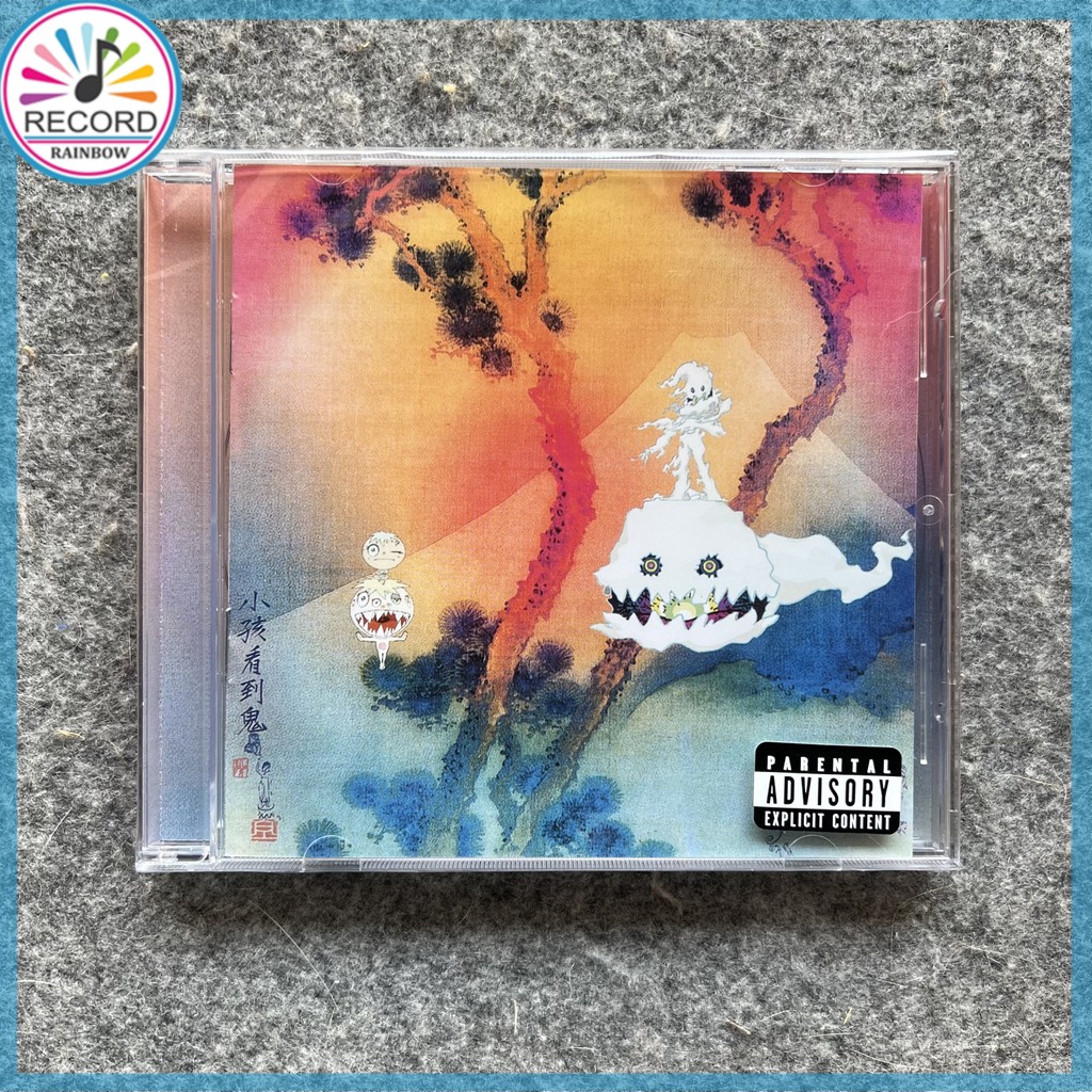 Kanye West Kid Cudi Kids See Ghosts Origianl CD Album [Lacrado] Brand ...