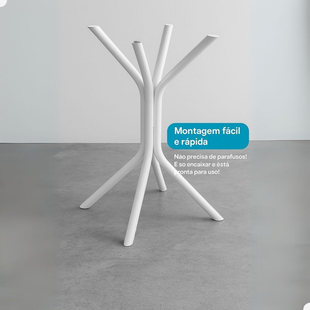 Sevilha Base de Mesa Montável com Ventosas Para Tampos Redondos e Quadrados | Shopee Brasil