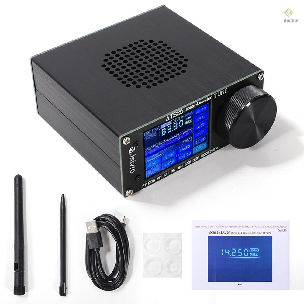 Receptor De Rádio Com Tela Tocada De 2.4 Polegadas , De Banda Completa ...