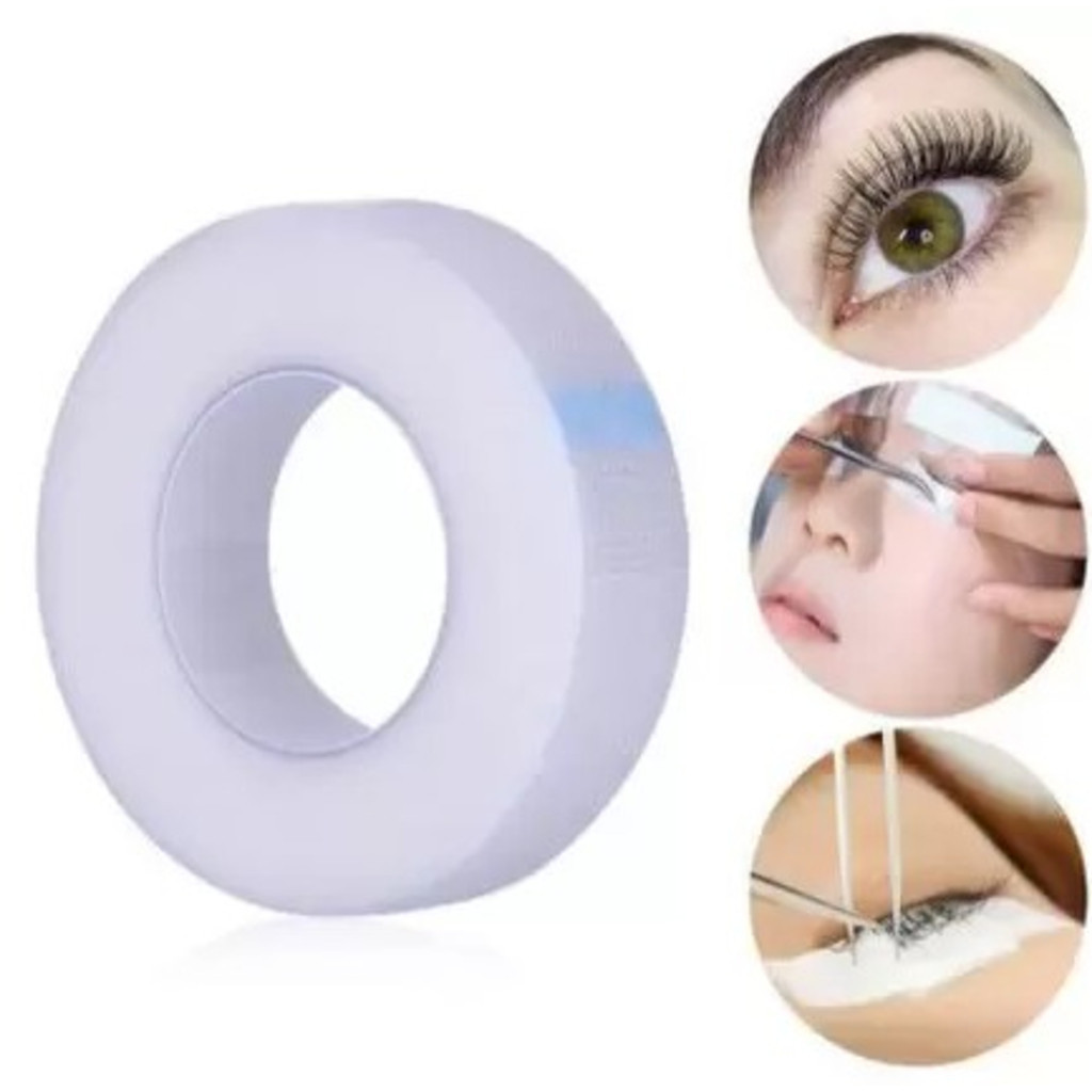 Fita 9m micropore/transpore alongamento de cílios-inlis ana | Shopee Brasil