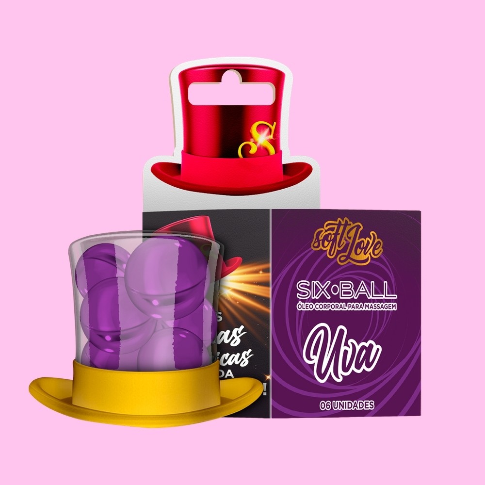 Bolinhas Explosivas Beijáveis - 9 Sabores | Soft Love | Shopee Brasil