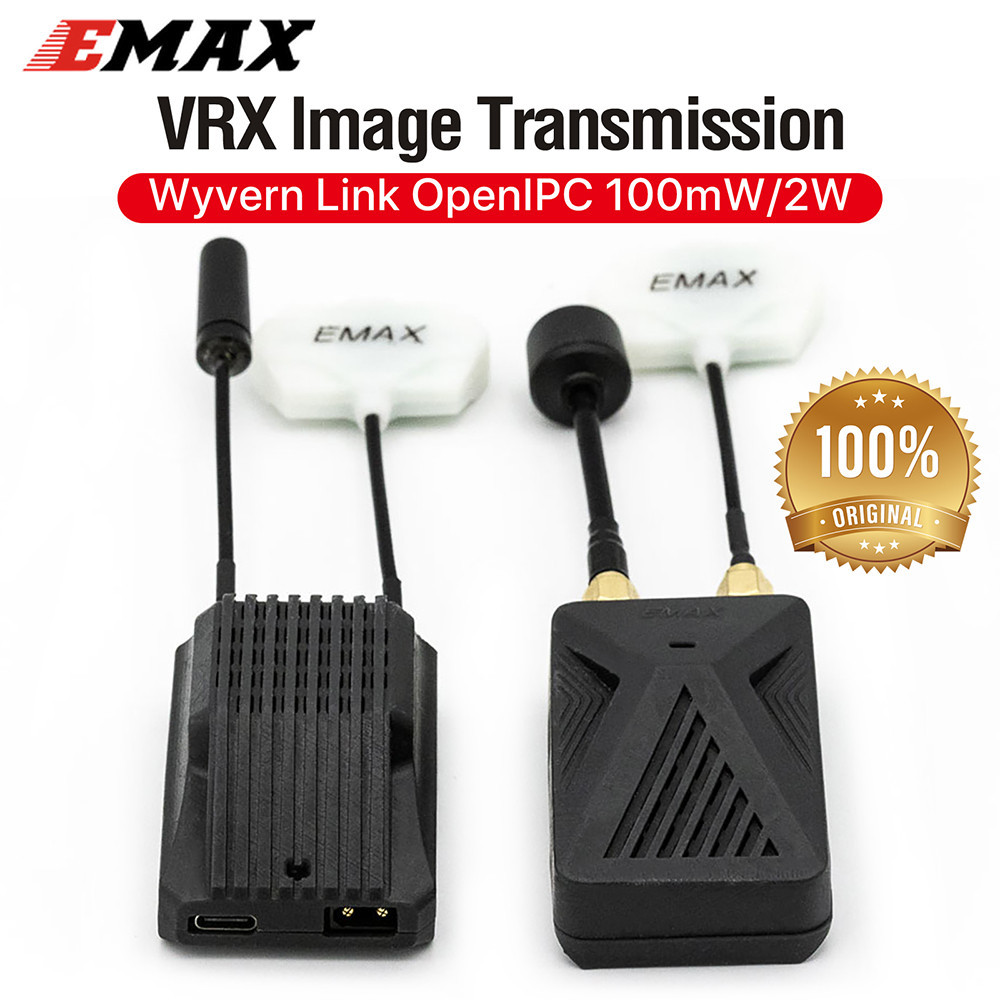 EMAX 100mW 2W VRX Receptor De Vídeo Wyvern Link Aberto IPC Alpha ...