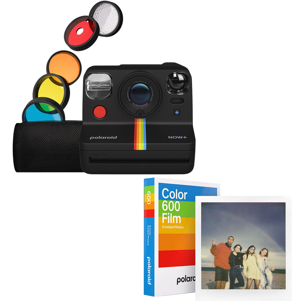 Kit camera Polaroid Now+ Gen 2 Bluetooth E Filme Colorido 600 8 Fotos ...